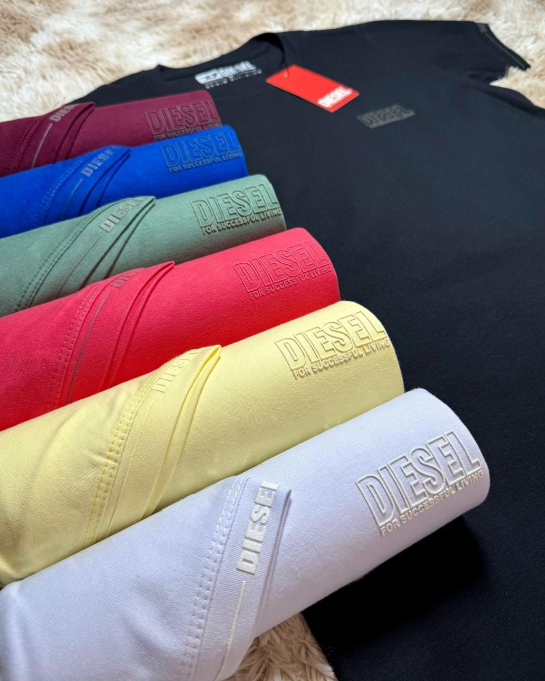 Camiseta Diesel Masculina Básica no Atacado em Goiânia